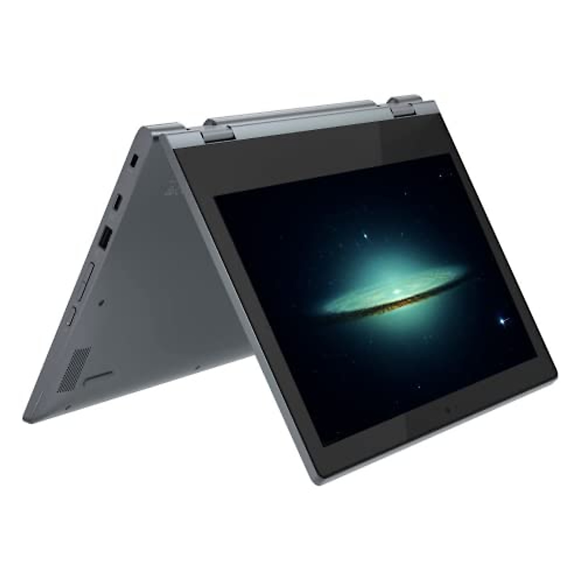 2023 Newest Flex 3 Chromebook Spin 2-in-1 Convertible Touchscreen Laptop for Student & Business by Lenovo, 11.6 inch HD, Intel Celeron N4020, 4GB RAM, 64GB SSD, Webcam, Bluetooth Chrome OS, Abyss Blue