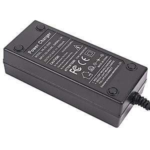 42V 2A DC Charger Power Supply Adapter Connector for 36V Electric Bike Lithium Battery Charger, for 36V li-on Battery Pack, , Diameter 5.5mm, 2.1mm Green