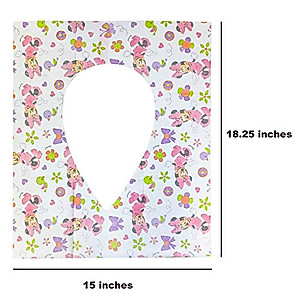 Neat Solutions Disney Minnie Mouse Potty Topper Disposable Toilet Seat Covers, 10-Count, 10 Count