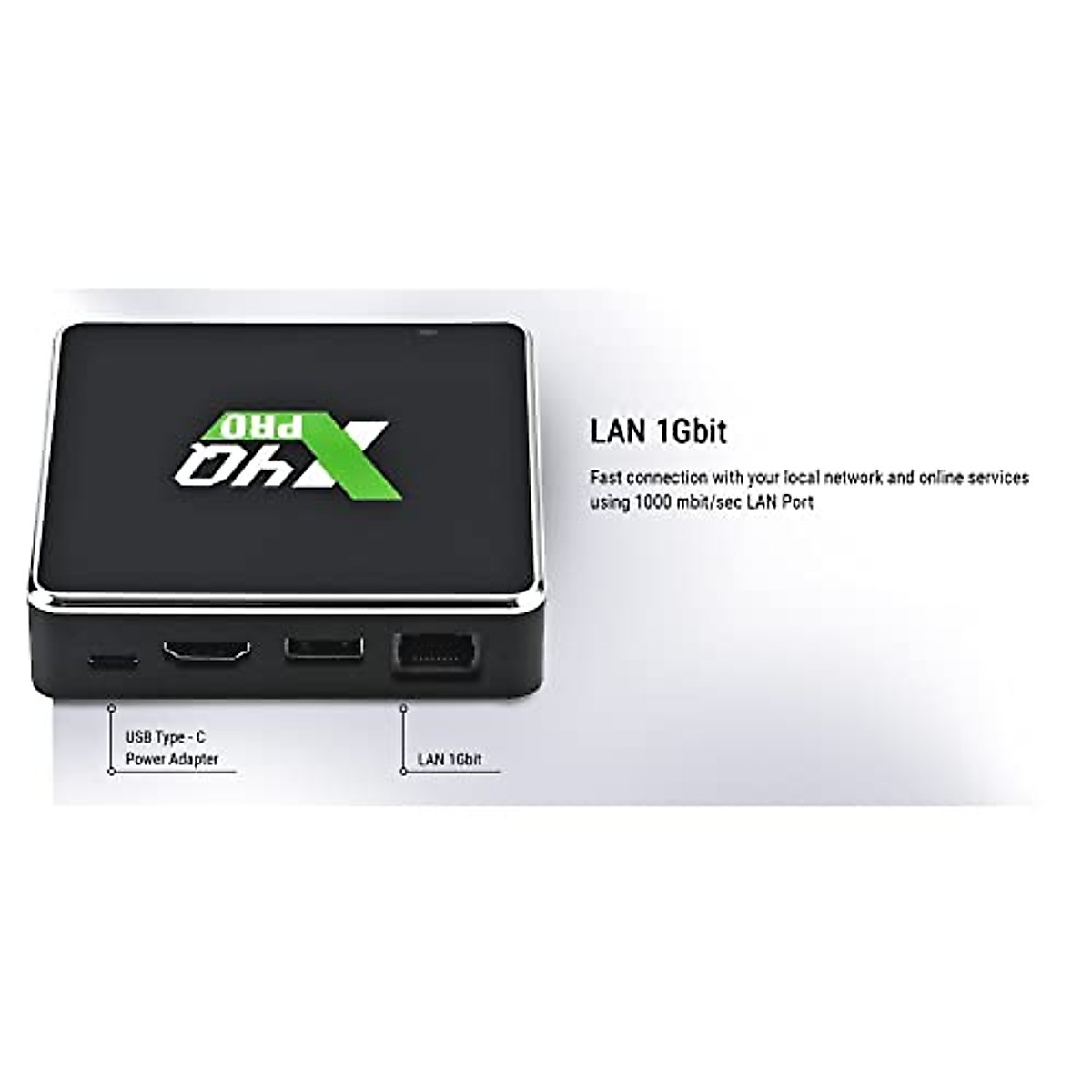 Ugoos X4Q Pro Android 11 Amlogic S905X4 TV Box 4GB RAM 32GB ROM 2.4G/ 5G Dual WiFi BT5.1 USB 3.0 Ethernet 1000M Supports AV1 4K HDR Set Top tv Box