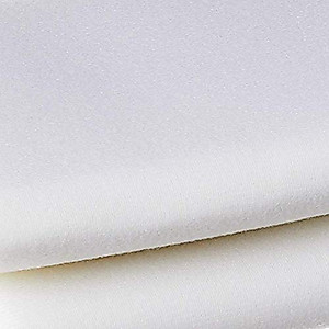 ByAnnie's Soft and Stable Fabric, 36 by 58-Inch, White