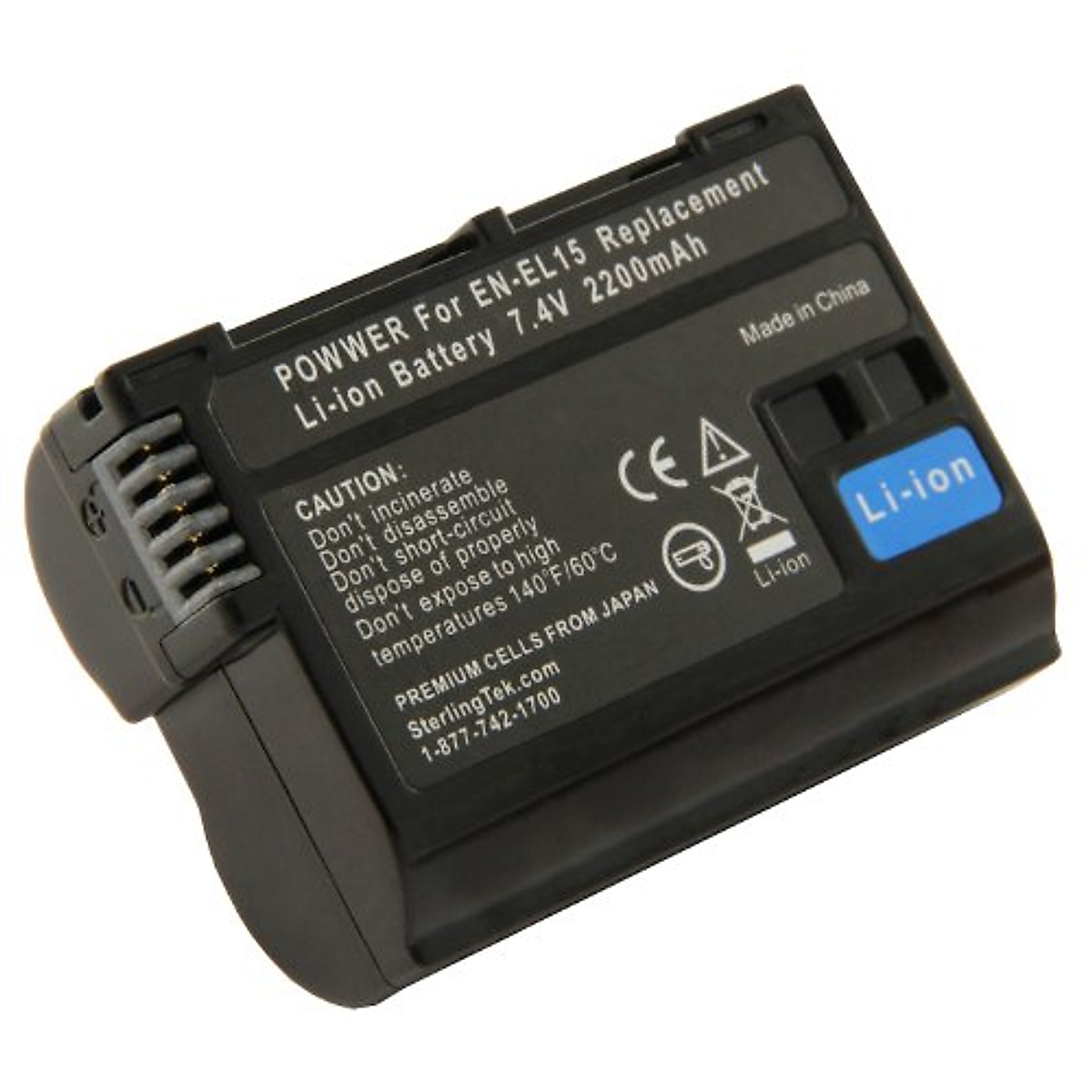 STK EN-EL15 EN-EL15B EN-EL15c Replacement Battery for Nikon D750 D7500 Z6 D7000 D850 D7200 D7100 7100 D800 D810 V1 EN-EL15a D610 610 750 7500 D500 Z5