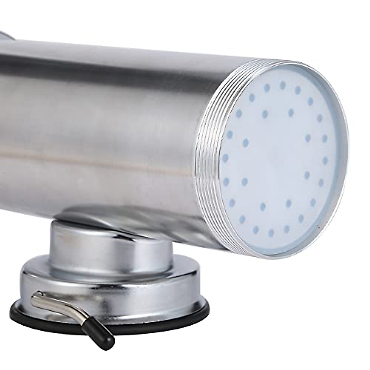 5 LBS Aluminum Horizontal Sausage Stuffer Machine, Manual Sausage Maker Kit With Suction Base & 4 Filling Nozzles For Homemade1