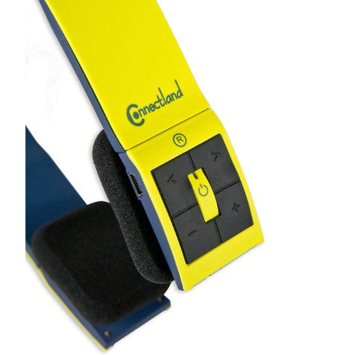 Syba CL-AUD23038 Bluetooth Wireless Stereo Headphones for Tablets, Smart Phones, Built-in Microphone, Yellow