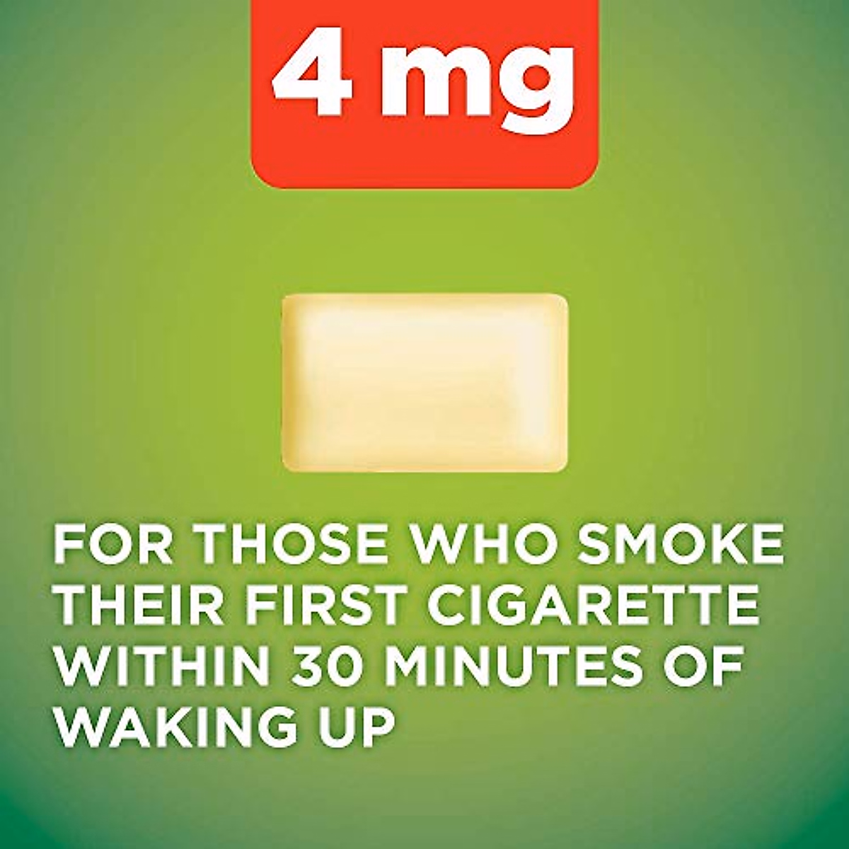 Amazon Basic Care Nicotine Polacrilex Coated Gum, 4 mg (Nicotine), Cool Mint Flavor, Stop Smoking Aid, 20 Count
