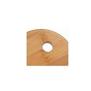 GULRUH Wood Cutting Boards for Kitchen, Natural Bamboo Cutting Board Chopping Block Kitchen Baking Bread Fruit Food Supplement Plate Wooden Complementary Tray