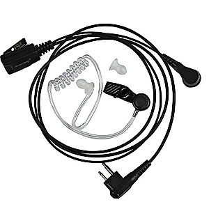 abcGoodefg FBI Style Surveillance Covert Headset Earpiece Mic Compatible with HYT (Hytera) Radios Motorola radioa CLS1110 CLS1410 CLS1413 CLS1450 CLS1450C CP200 CP200D XLS PR400 EP450 GTX (10 Pack)