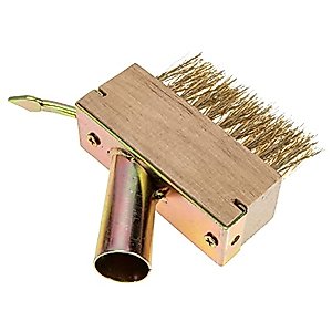 YARNOW Moss Removal Deck Crevice Tools Grout Brush Cleaner Wire Brush with Scrapers Decking Cleaner Remover for Cracks Paver Bricks Flagstone