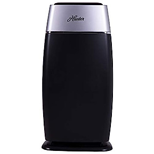 Hunter Fan Company HP100BLS Air Purifier, Black & Silver