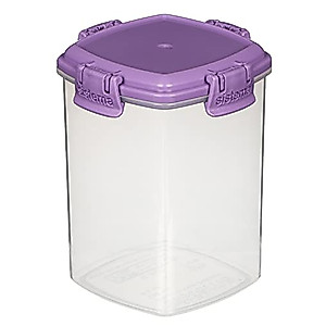 Sistema To Go Collection Medium Knick Knack Snack Container, 4.6 oz./136 ml, Multi color, 3 Count