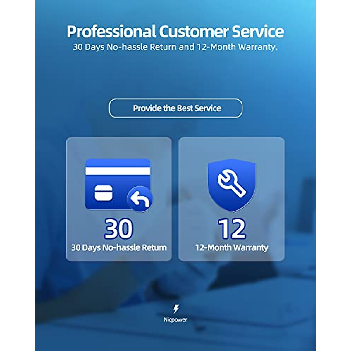 Nicpower Charger Cable Fit for JBL-Charge 5, JBL Clip 4, JBL Flip 6, JBL Pulse 5, JBL GO 3,JBL Tuner 2 Wireless Earphones Bluetooth Speakers Power Supply Charging Cord