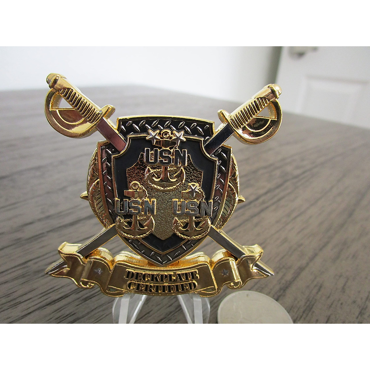 United States Navy The Goat Locker Approved Chief Petty Officer Challenge Coin