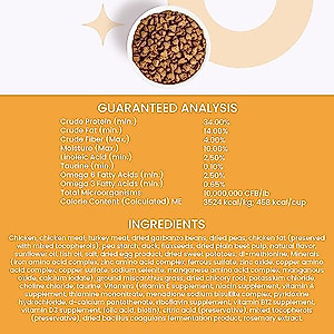 I&Love&You Naked Essentials Chicken & Duck Recipe Dry Cat Food, Grain Free, 3.4 LB