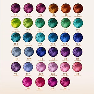 Adore Semi Permanent Hair Color - Vegan and Cruelty-Free Blue Hair Dye - 4 Fl Oz - 176 Ocean Blue (Pack of 1)