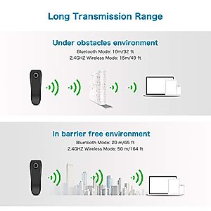 NETUM Bluetooth Barcode Scanner, Wireless 1D Laser USB Bar Code Reader Compatible with Smart Phone, Tablet, PC for Store, Supermarket, Warehouse - C830