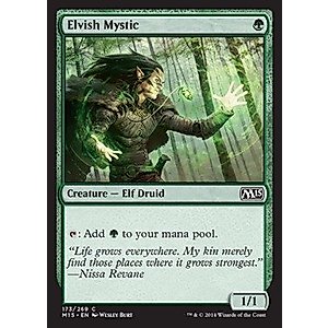 Magic The Gathering - Elvish Mystic (173/269) - Magic 2015