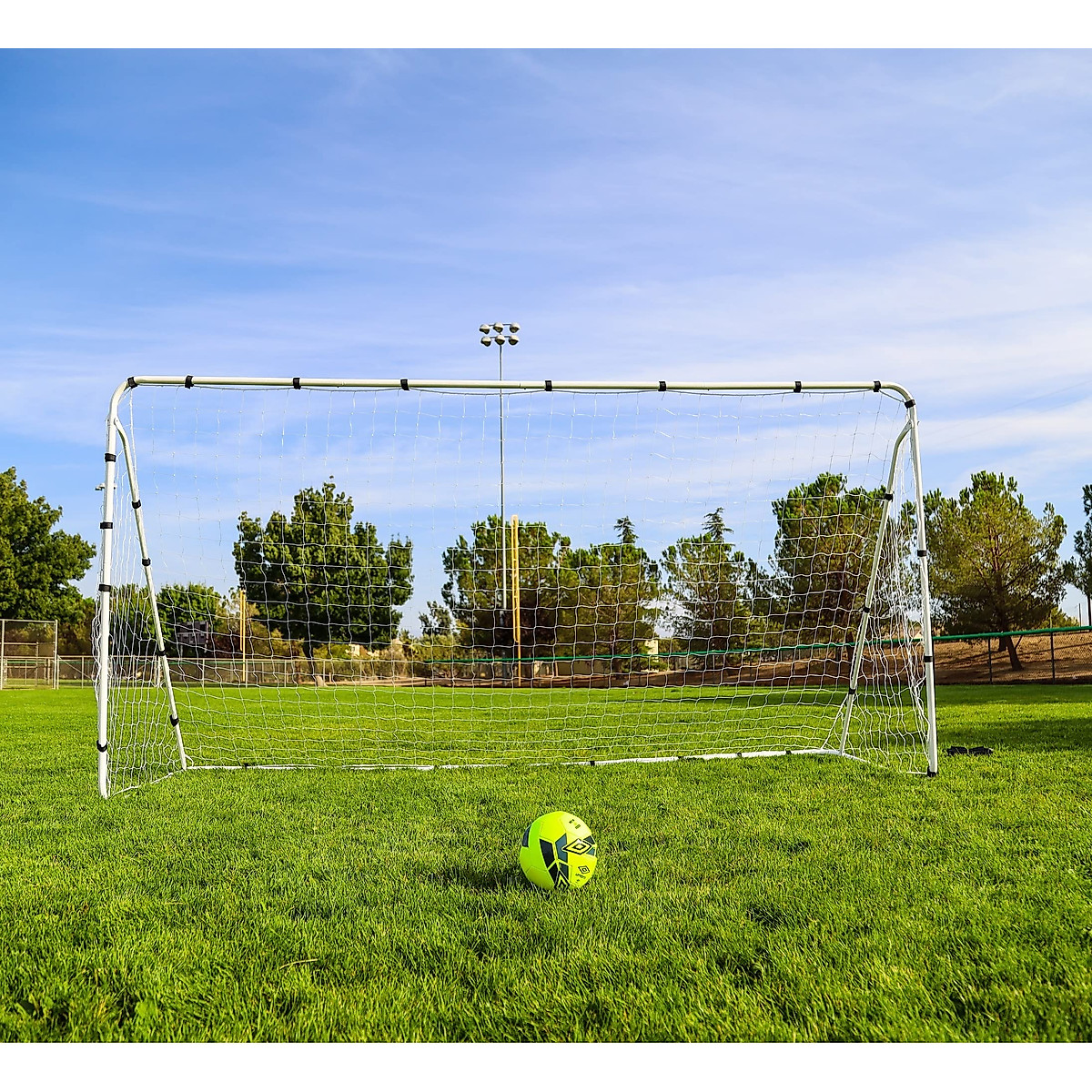 ZENY 12'x6' Portable Soccer Goal for Backyard Kids Adults Soccer Net and Frame for Home Backyard Practice Training Goals Soccer Field Equipment