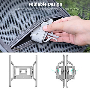 HeiyRC Landing Gear for Holy Stone HS720G, Folding Extensions Leg Stand Protector Drone Accessories - Easy to store, no need to disassemble