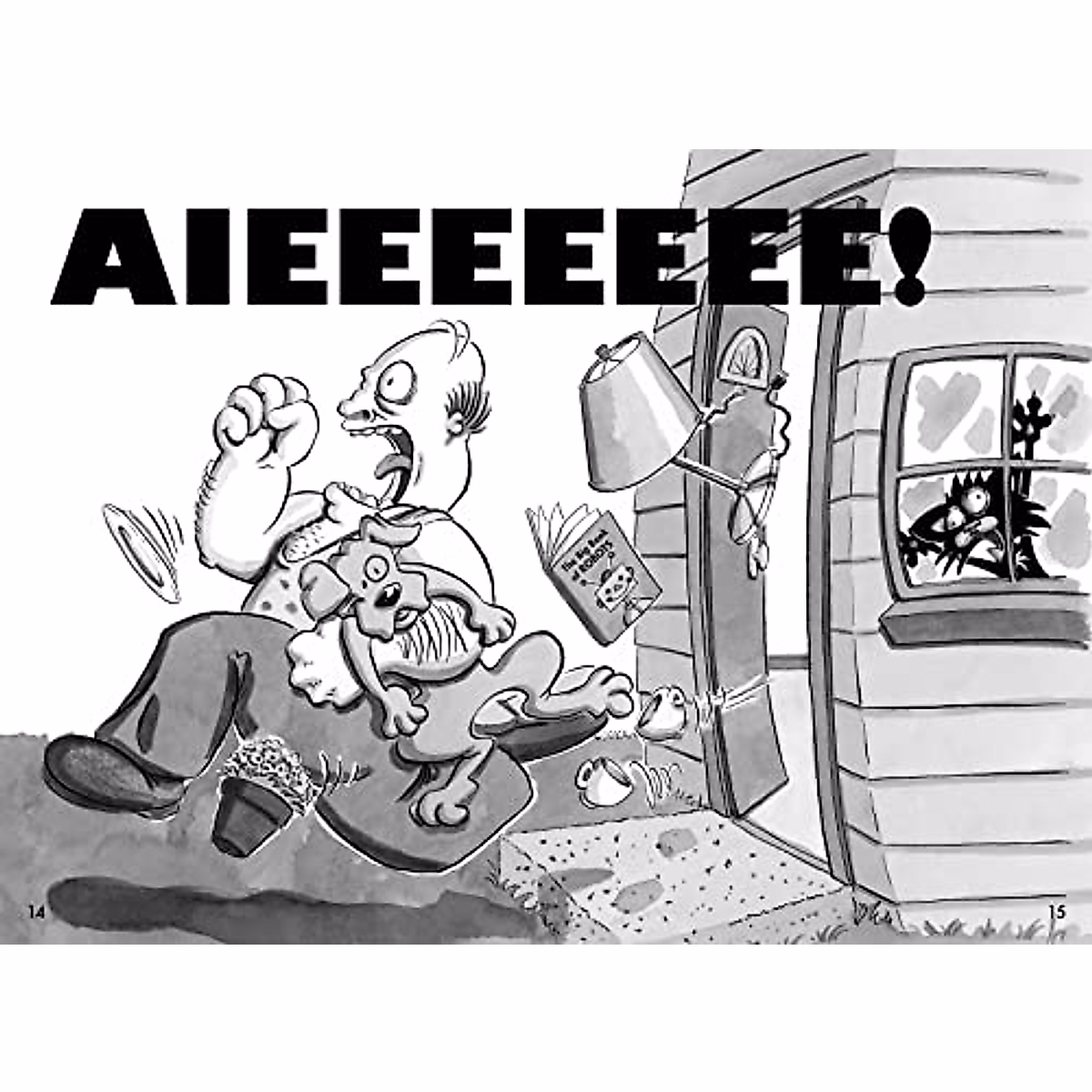 Bad Kitty: Puppy's Big Day (paperback black-and-white edition)