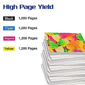 MM MUCH & MORE Compatible Ink Cartridge Replacement for Brother LC-107 LC-105 LC107 LC105 XXL Used in MFC-J4410DW J4310DW MFC-J4610DW 4710DW MFC-J4510DW (3 Black, 3 Cyan, 3 Yellow, 3 Magenta) 12-Pack