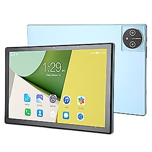 Dpofirs 10.1 Inch 4G Tablet, Octa Core 8GB 256GB Android 12 Tablets with 1960x1080 FHD, 5G WiFi, 8MP 16MP Camera, 7000mAh Fast Charging Tablet PC for Home Office(Blue)