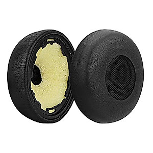 Geekria QuickFit Replacement Ear Pads for Jabra Evolve 75 UC, Evolve 75, Evolve 75+, Evolve 75 MS Headphones Ear Cushions, Headset Earpads, Ear Cups Cover Repair Parts (Black)