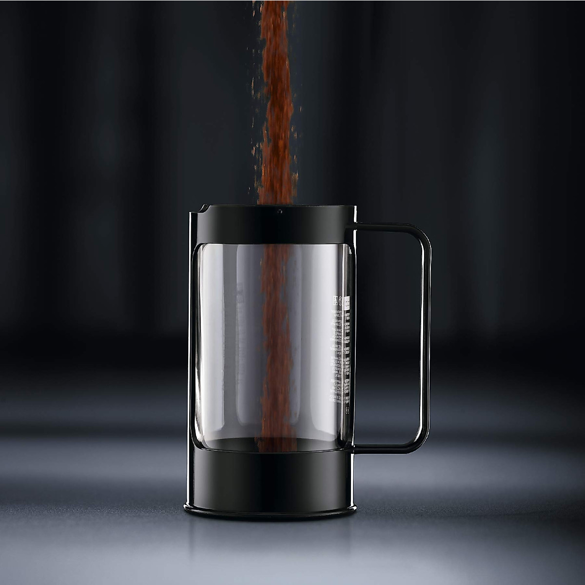 Bodum Bean 8 Cup French Press Coffee Maker, 34-Ounce, Black