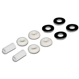 Teak Tuning O-Ring Fingerboard Tuning Kit, White