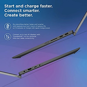 Lenovo 14" Touchscreen Convertible 2-in-1 Laptop (IdeaPad Flex 5i) | 4GB DDR4 128GB NVMe SSD | FHD IPS Display | Intel Core i3-1115G4 | Win11 Home | USB-C | Gray | Thin & Lightweight