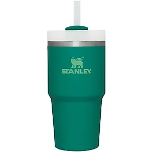 Stanley Quencher H2.0 FlowState Stainless Steel Vacuum Insulated Tumbler with Lid and Straw for Water, Iced Tea or Coffee, Smoothie and More, Chambray, 40 oz