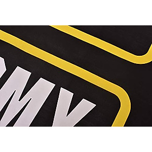 RainRoad US Army Military Flag 3x5 ft, Printed Polyester US Military Banner for Inside/Outside Use, Brass Gromme(Army Military Flag)