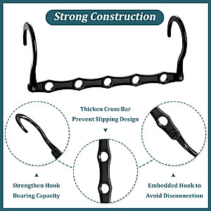 AMKUFO 12 Pack-Closet-Organizers-and-Storage, Hangers-Space-Saving-for-Closet-Organization, Clothes-Hanger-Organizer-Space-Saver-for-College-Dorm-Room-Essentials, Small-Closet-Organizer-Apartment