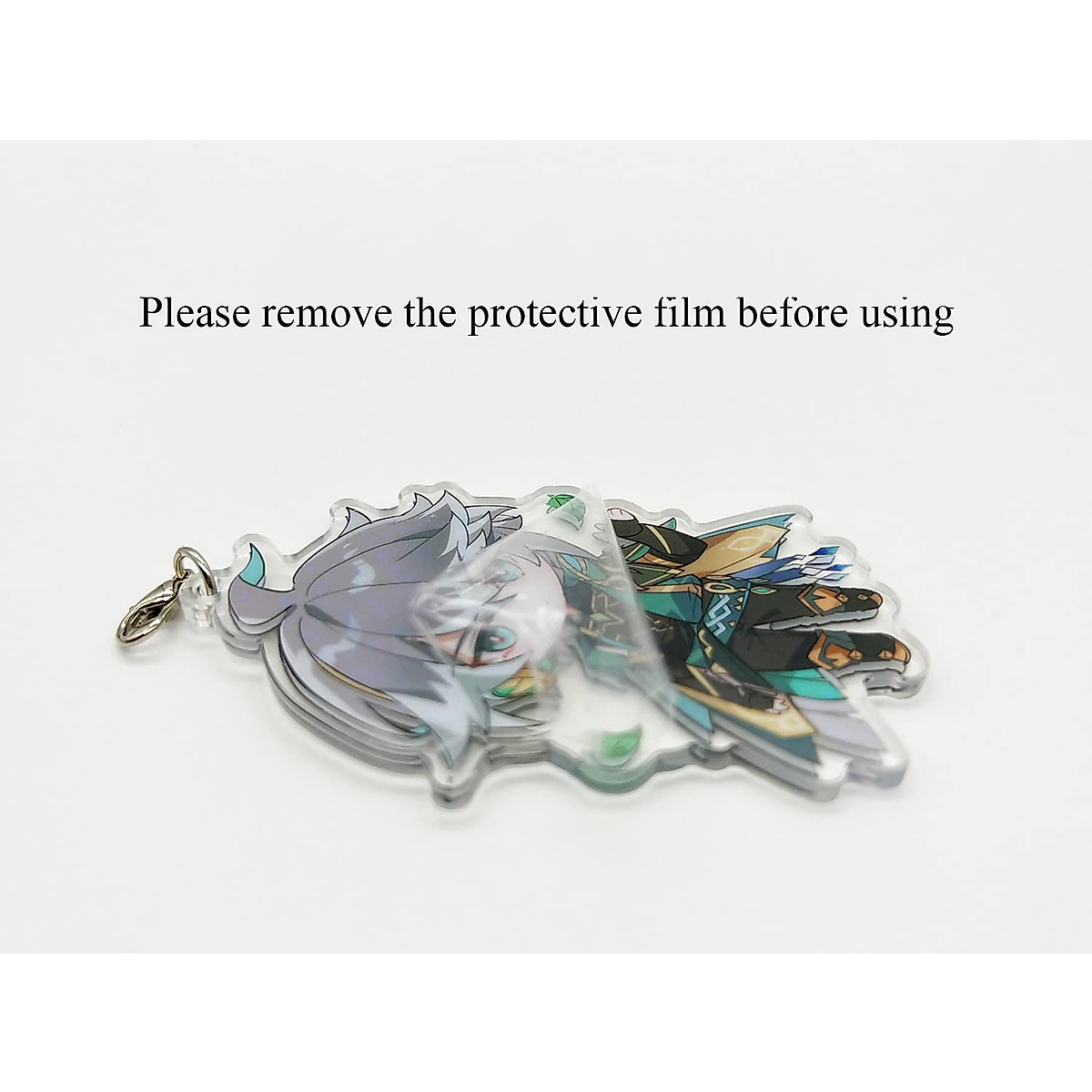 YJacuing Genshin Impact Cute Acrylic Keychain Figure (Alhaitham)