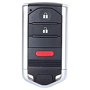Keymall Keyless Entry Remote Key Fob Replacement for Acura RDX 2013 2014 2015 FCC ID:KR5434760 P/N:72147-TX4-A41 3 Buttons
