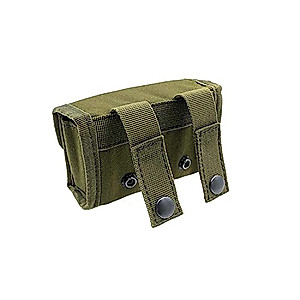 Hunting 10 Round Tactical Molle Cartridge Shell Holder Ammo Bag (Green)