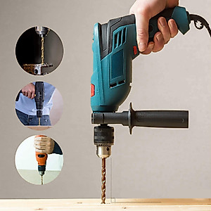 Auniwaig HSS M35 Straight Shank 3.3mm Dia Twist Drill Drilling Hole Bits for Steel Aluminum Alloy 5pcs