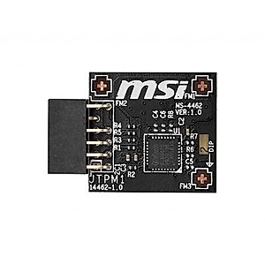 MSI TPM2SPI Accessory Wrist Rest ICE Silk Lycra Cool Gel Infused MemoryFoam for 2.0 Module SPI Vigor WR01