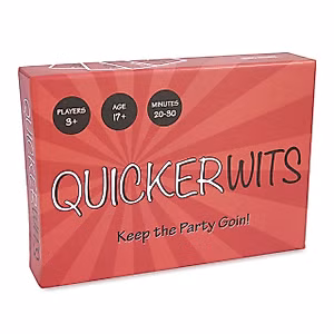 Quickerwits Party Card Game: Keep The Party Going!