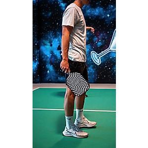 Sunday Pickle Co. Stylish Premium Pickleball Paddle Racket - Durable Carbon Fiber Face - USAPA Approved - Indoor Outdoor Pickle Ball Paddle - Non-Slip Grip