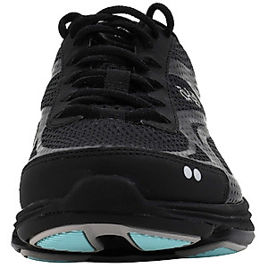 Ryka Women's Devotion Plus 2 Walking Shoe, Black/Grey, 9 W US