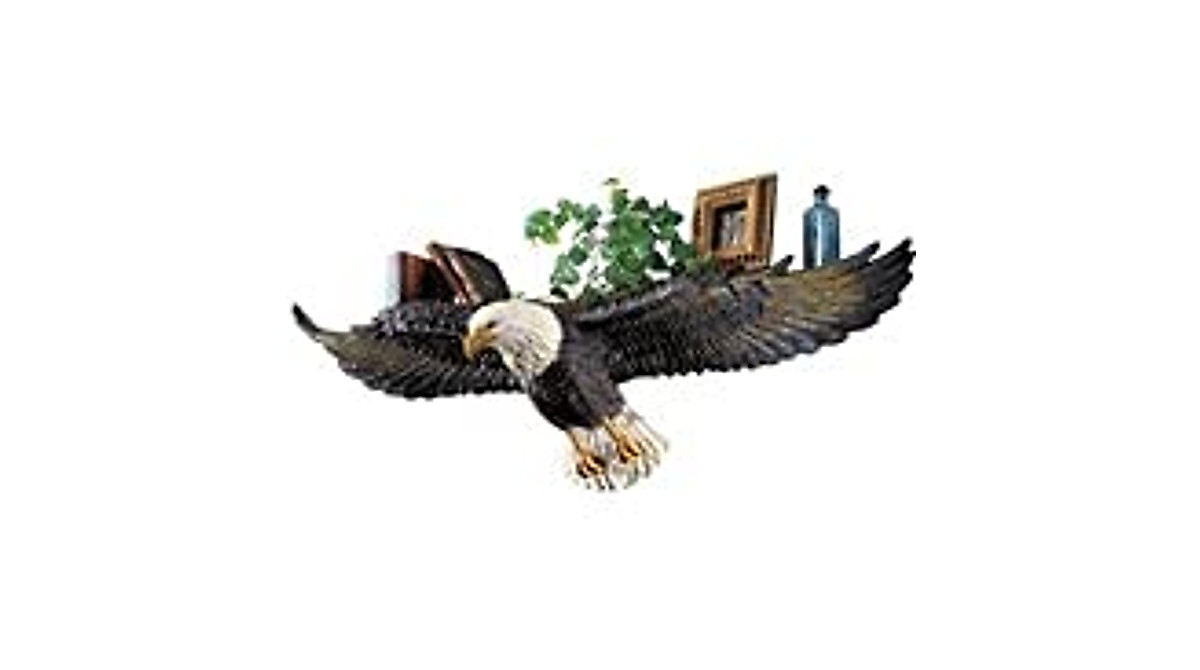 Stunning 3D Eagle Wall Shelf - Collections Etc