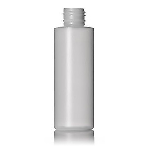 4 Ounce Natural HDPE Plastic Bottle with Flip Top Nozzle [Pack of 7]