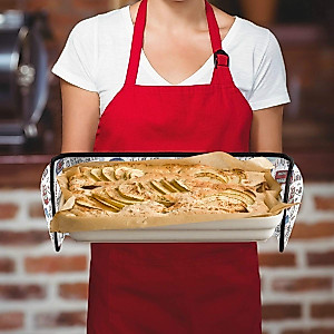 Quilted Double Oven Mitt - London Landmark Connected Oven Mitts Hot Gloves Great for Grilling Cooking