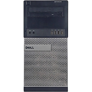 Dell Optiplex 990 Tower Premium Business Desktop Computer (Intel Quad-Core i5-2400 up to 3.4GHz, 16GB DDR3 Memory, 2TB HDD + 120GB SSD, DVDRW, WiFi, Windows 10 Professional) (Renewed)