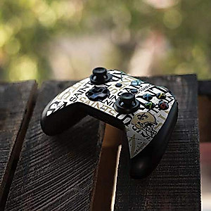 Skinit Decal Gaming Skin Compatible with Xbox One X Controller - Officially Licensed NFL New Orleans Saints - Blast Design
