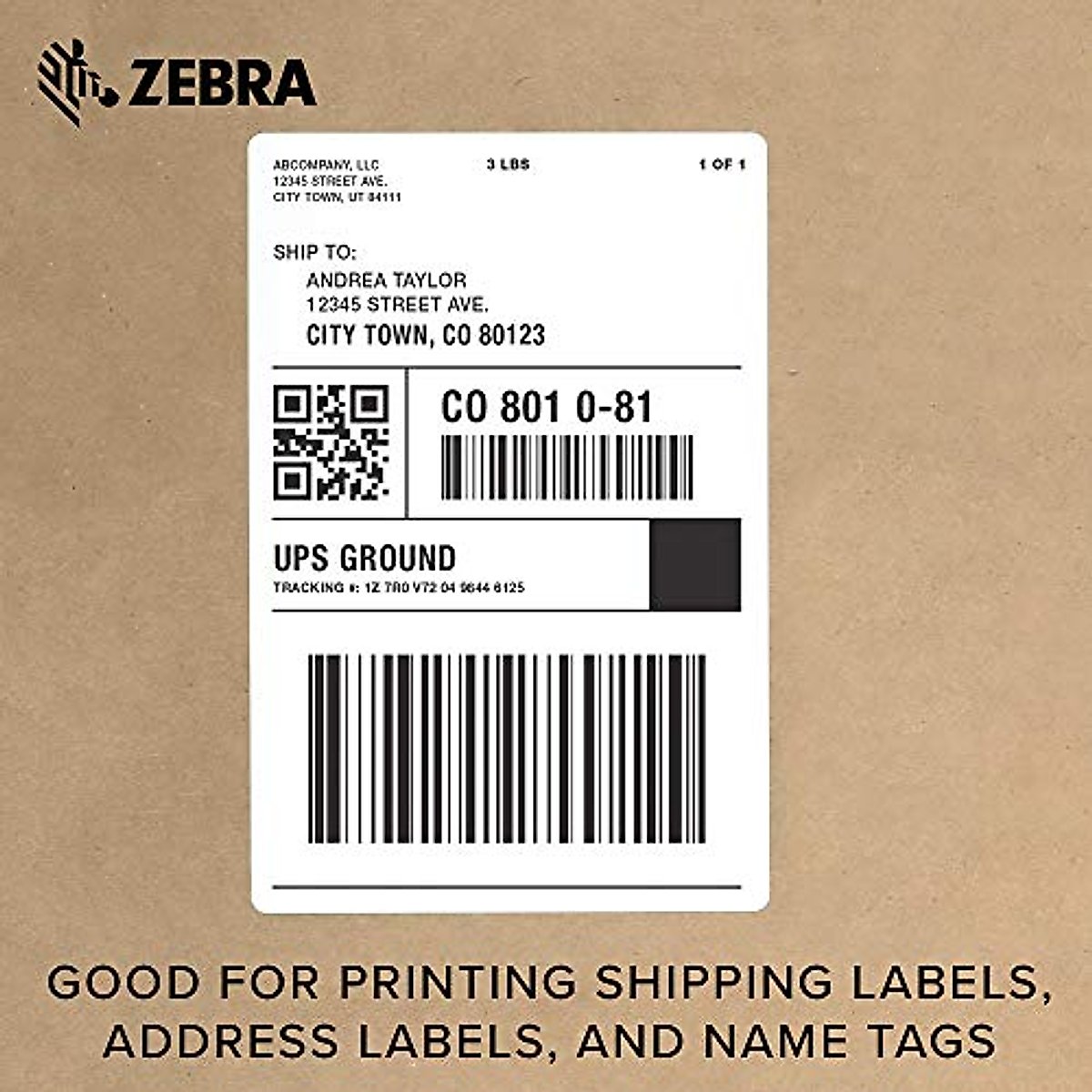 ZEBRA GX430t Thermal Transfer Desktop Printer Print Width of 4 in USB Serial and Parallel Port Connectivity GX43-102510-000