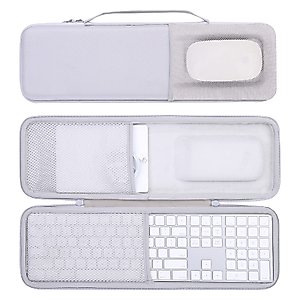 co2CREA Hard Case Replacement for Apple Magic Keyboard Numeric Keypad + Apple Magic Mouse
