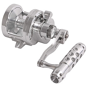 CNC Full Metal Trolling Jigging Reel 20KG 44lbs Lever Drag Deep Sea Ocean Boat Big Game Fishing Two Speed(High and Low)