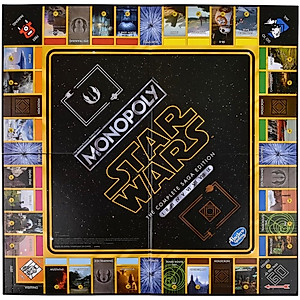 Monopoly: Star Wars Complete Saga Edition Board Game for Kids Ages 8 & Up