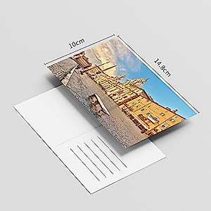 Vintage Landscape Postcards Set - 20 Unique Designs